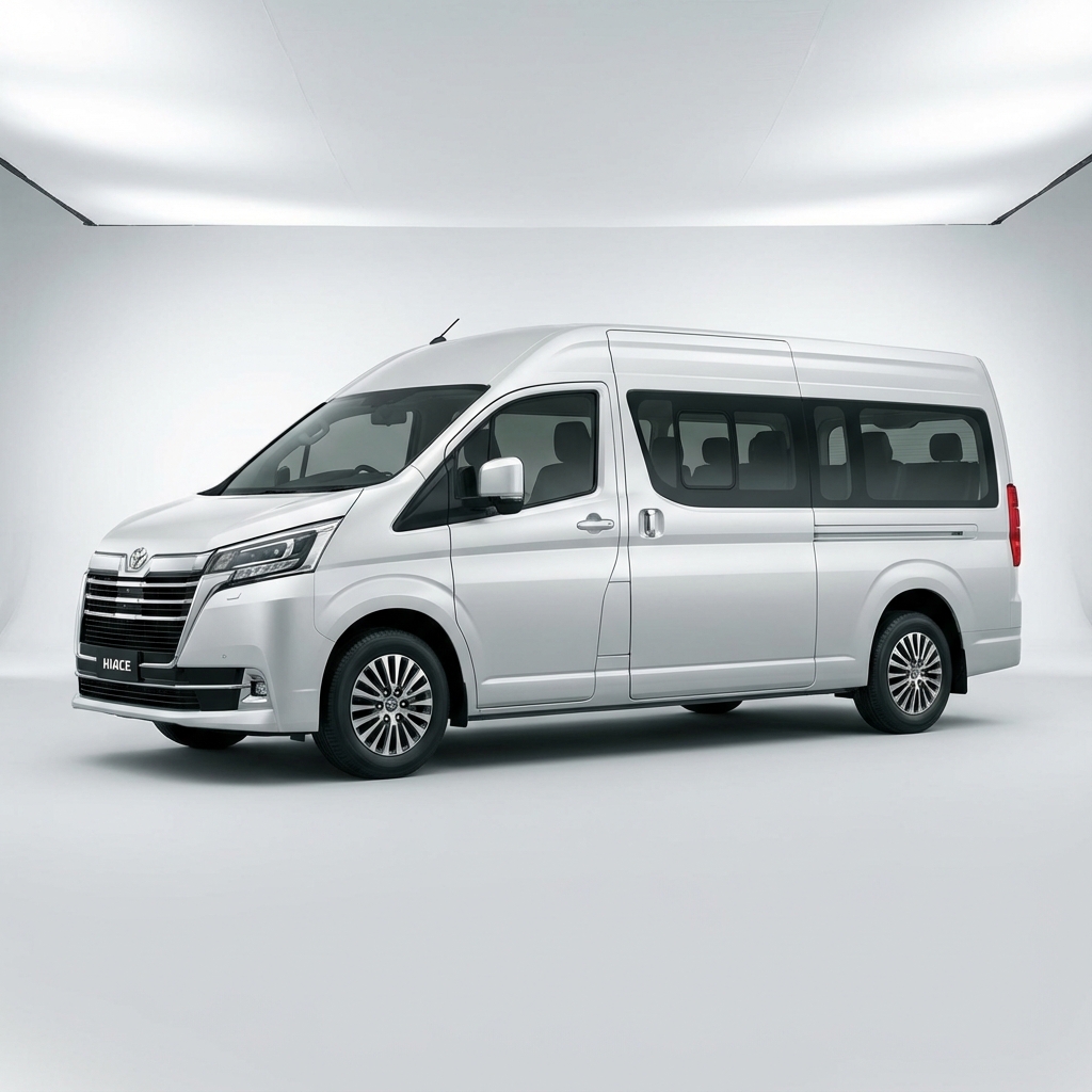 Toyota Hiace Bus Rental Makkah | Cheap Group Transport | Al Aqsa Umrah ...